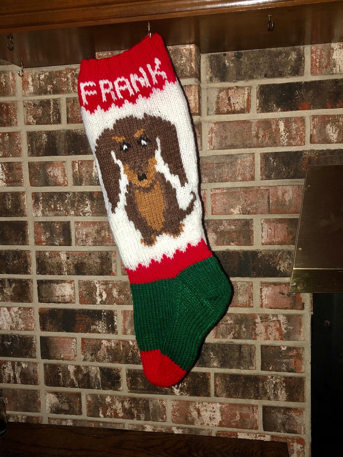 Dachshund Stocking DIGITAL PATTERN ONLY - Etsy