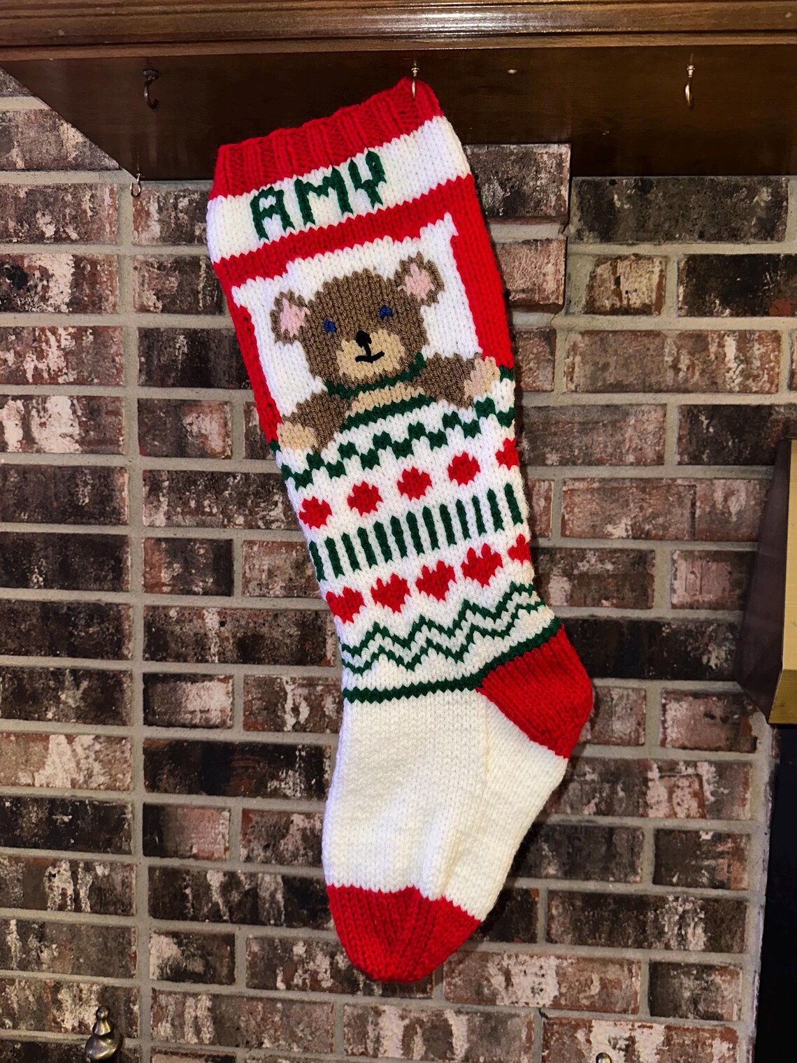 Teddy Bear Stocking Digital Pattern Only - Etsy
