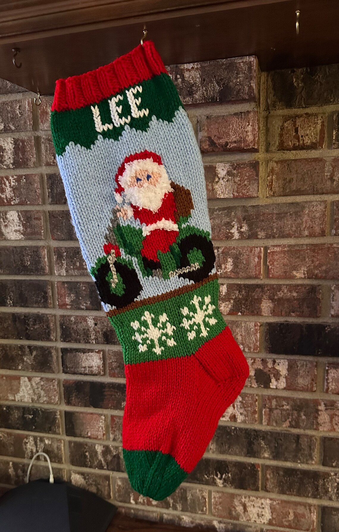 Motorcycle Santa Stocking DIGITAL PATTERN ONLY - Etsy