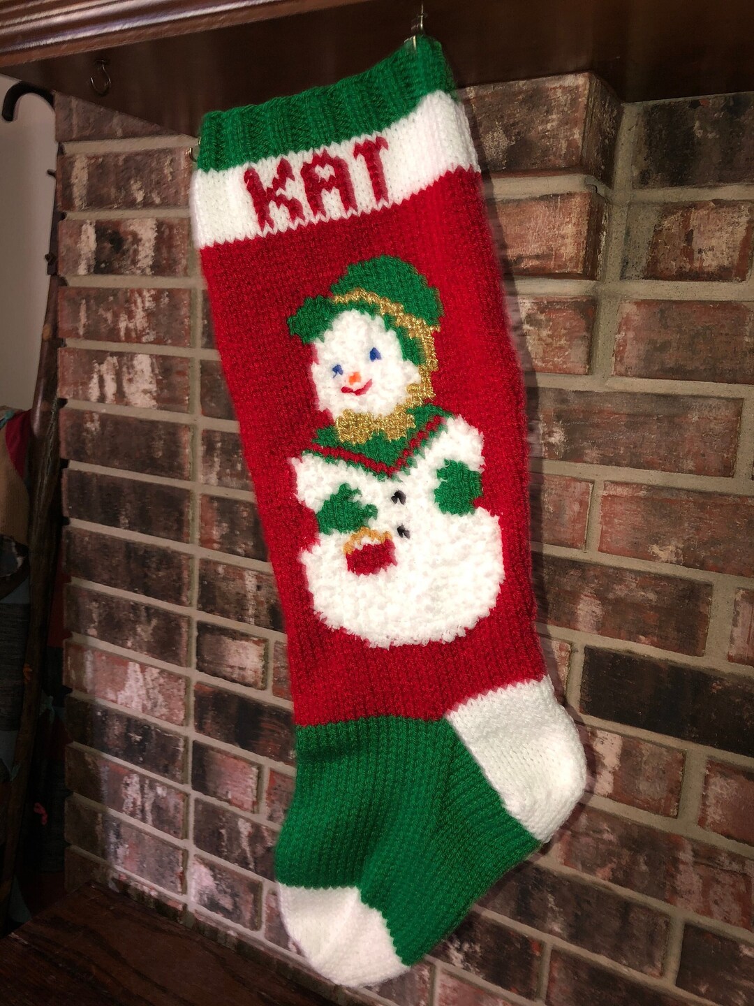 Snow Lady Christmas Stocking DIGITAL PATTERN ONLY - Etsy