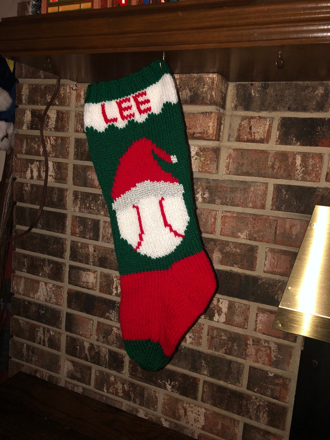 Baseball Stocking DIGITAL PATTERN ONLY - Etsy