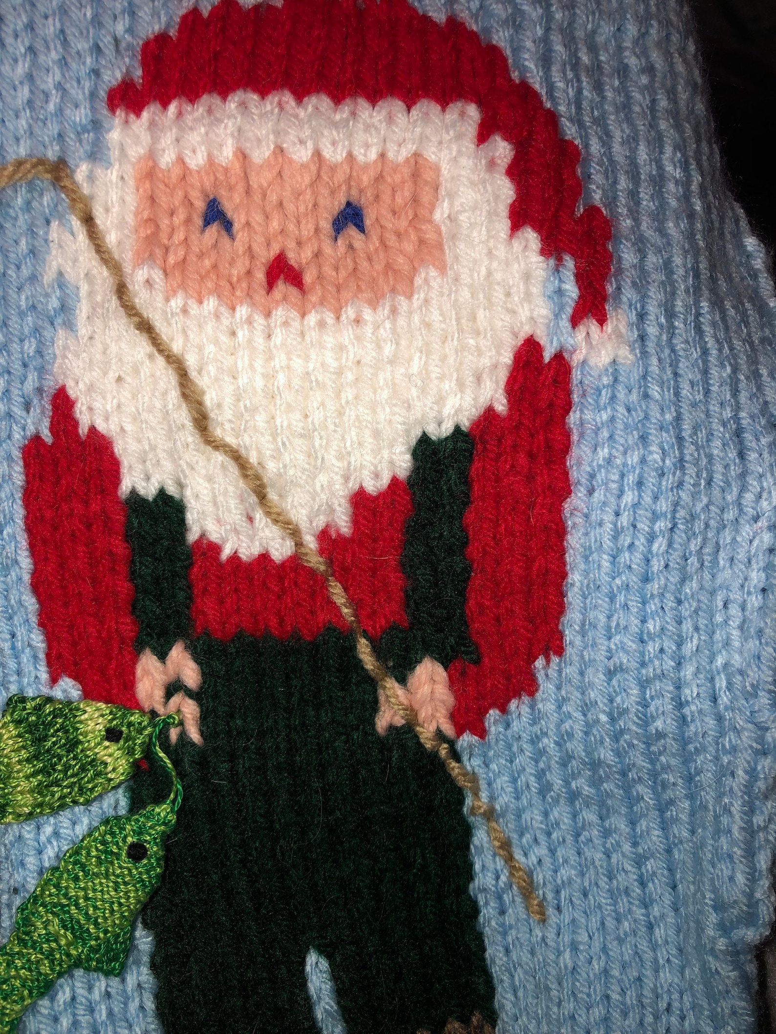 Santa Fishing Stocking DIGITAL PATTERN ONLY - Etsy