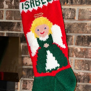 Angel Christmas Stocking DIGITAL PATTERN ONLY - Etsy
