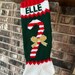 Candy Cane Stocking DIGITAL PATTERN ONLY - Etsy