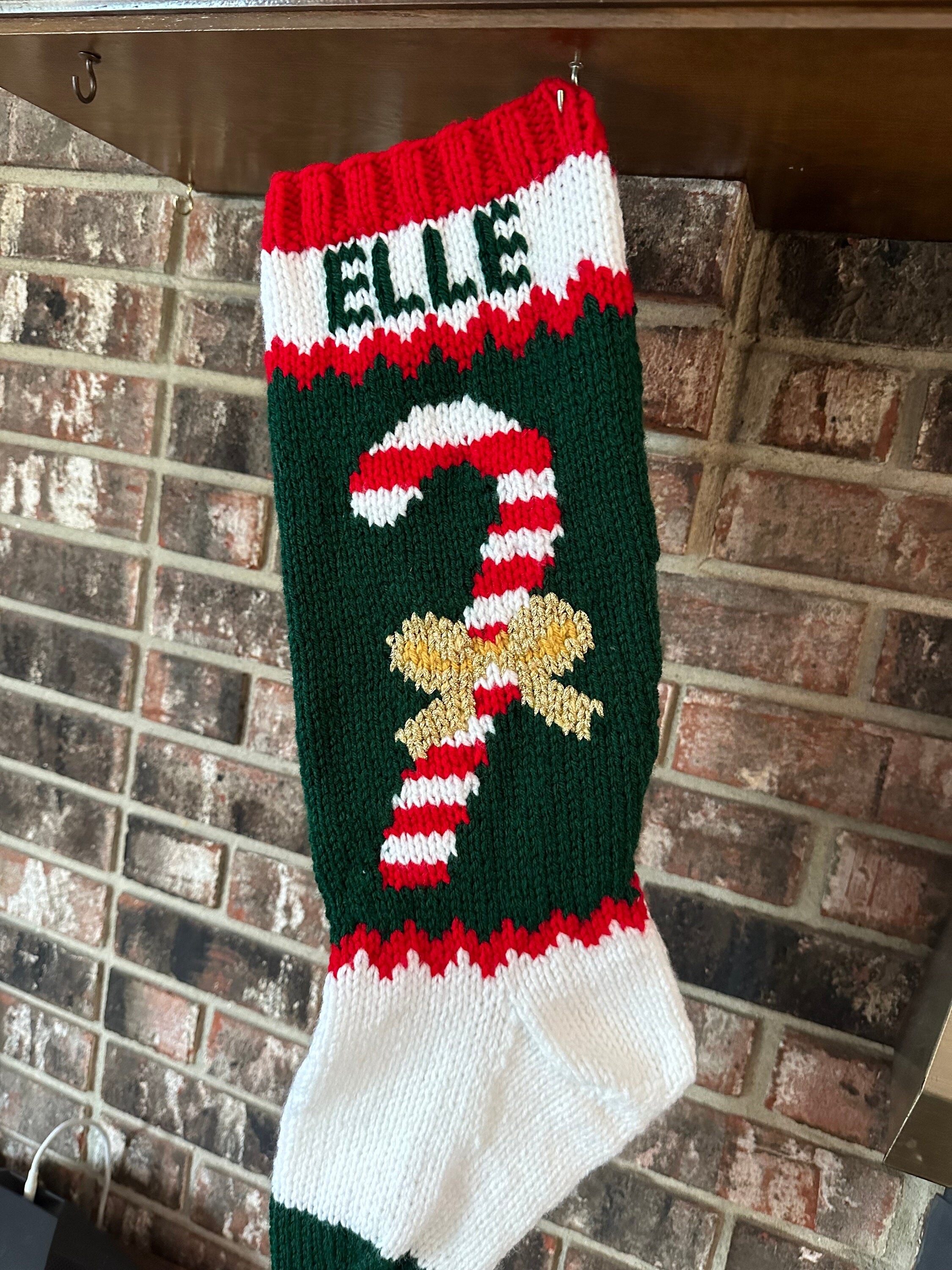 Candy Cane Stocking DIGITAL PATTERN ONLY - Etsy