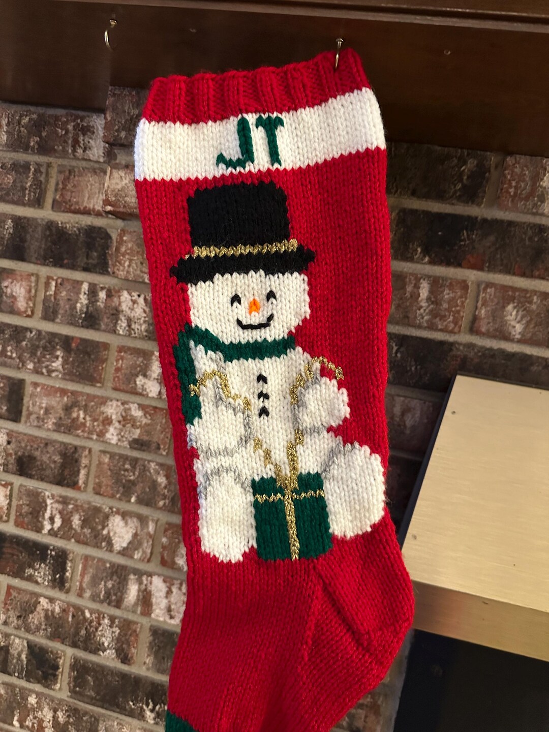 Snowman Stocking Digital Pattern Only - Etsy