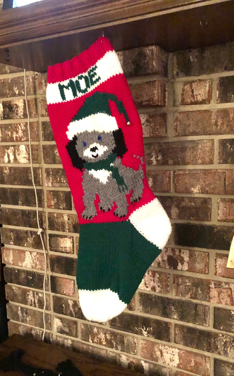 Puppy Dog Stocking DIGITAL PATTERN ONLY - Etsy