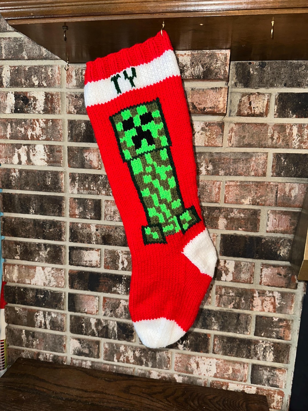 Minecraft Stocking DIGITAL PATTERN ONLY - Etsy