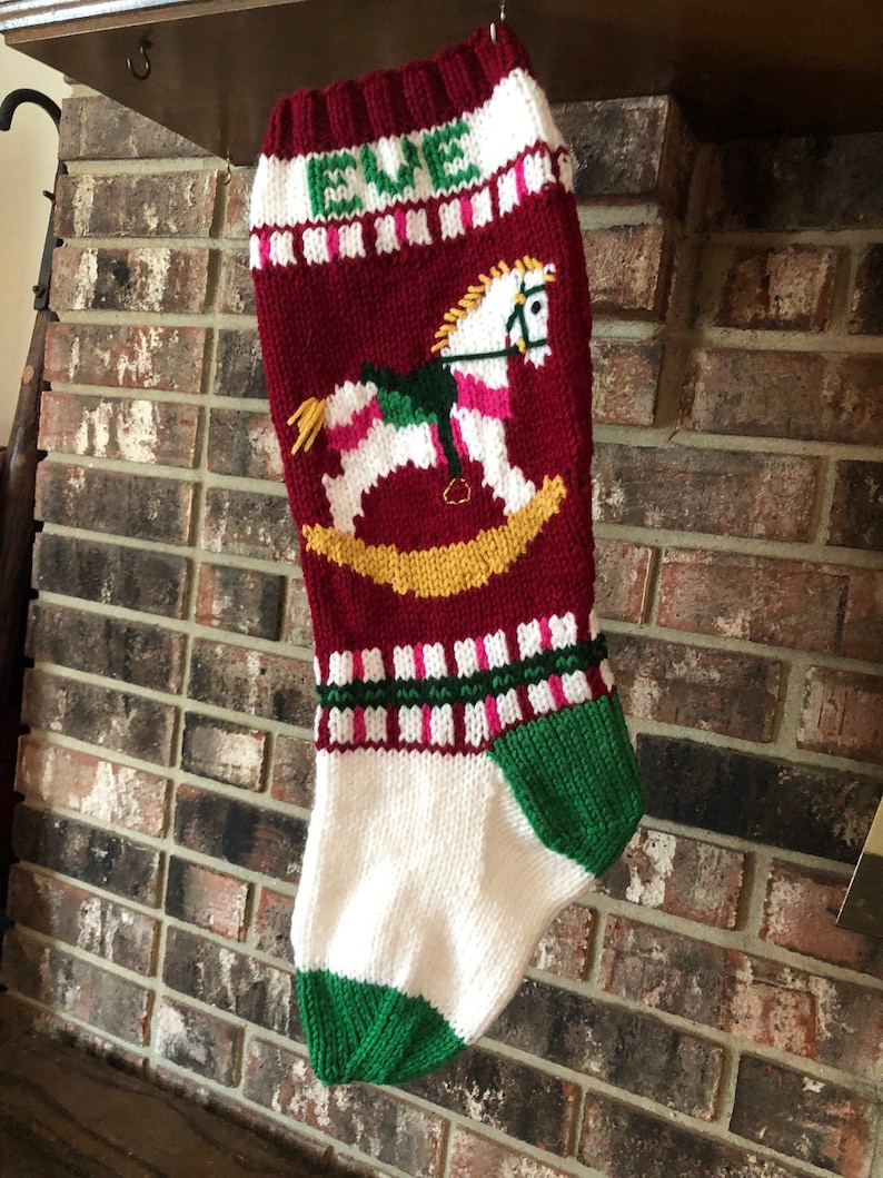 Rocking Horse Stocking DIGITAL PATTERN ONLY - Etsy