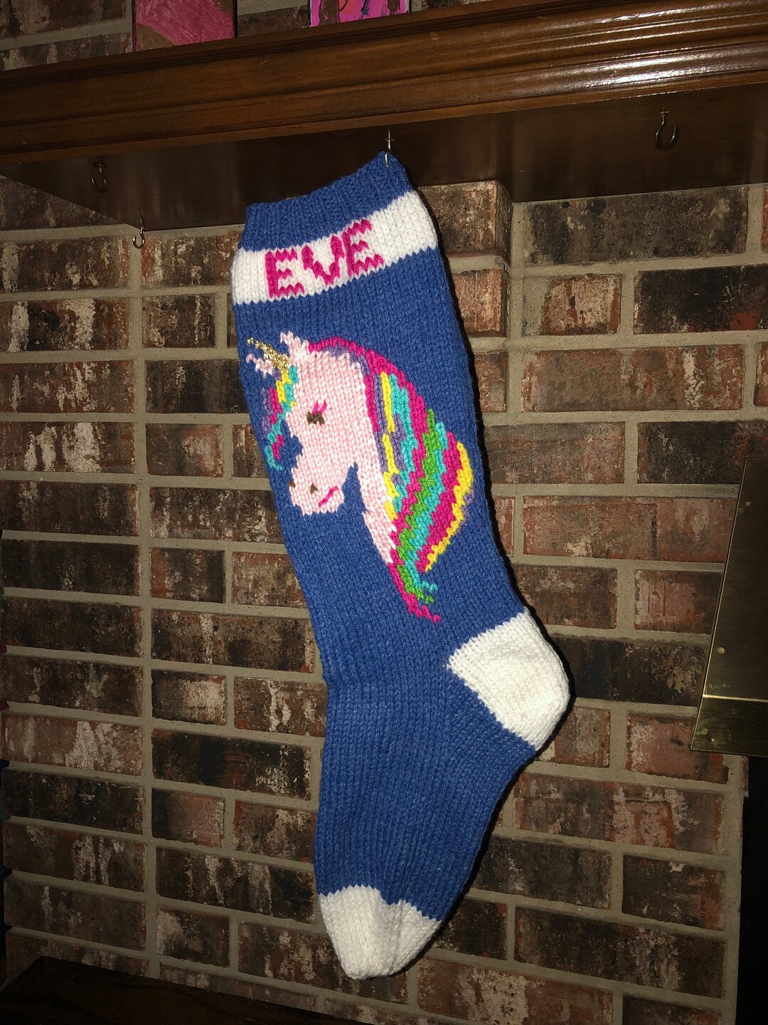 Unicorn Stocking Digital PATTERN Only - Etsy