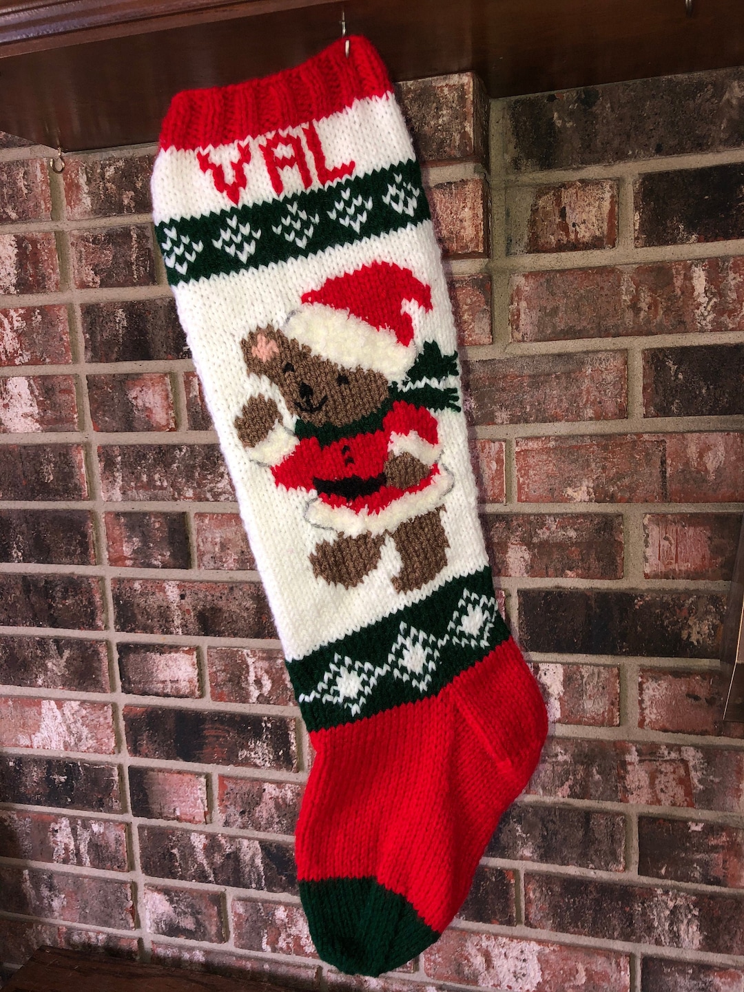 Teddy Bear Stocking DIGITAL PATTERN ONLY - Etsy