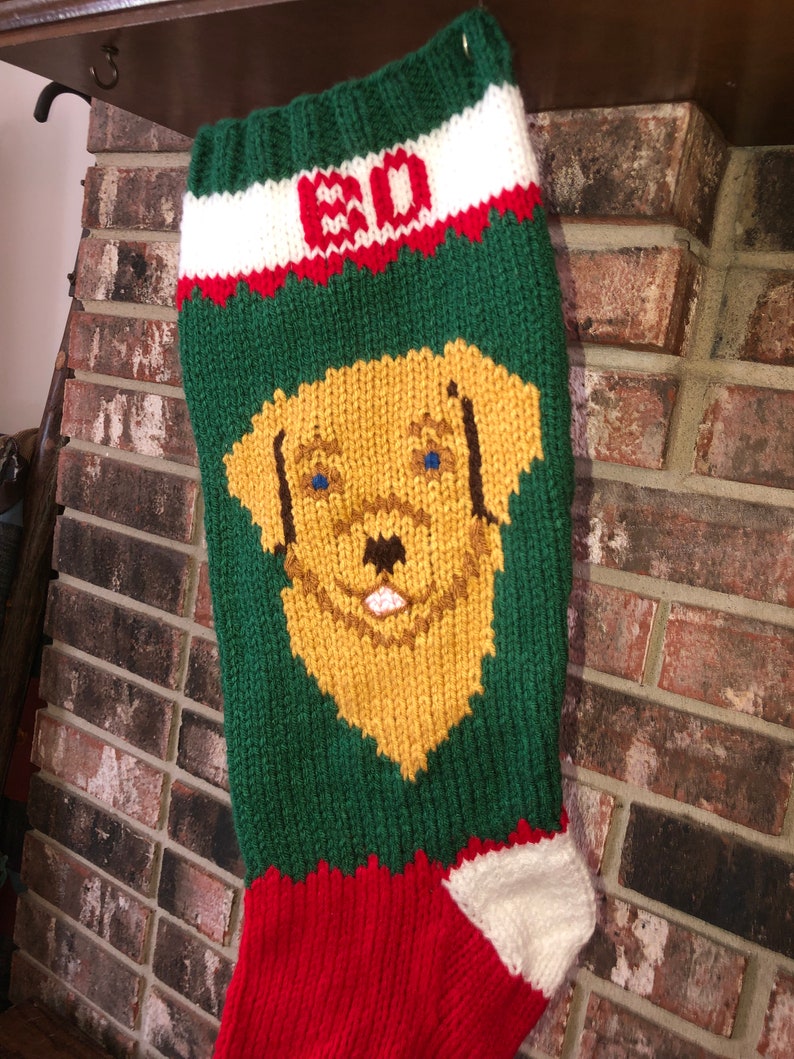 Labrador Dog Stocking DIGITAL PATTERN ONLY - Etsy