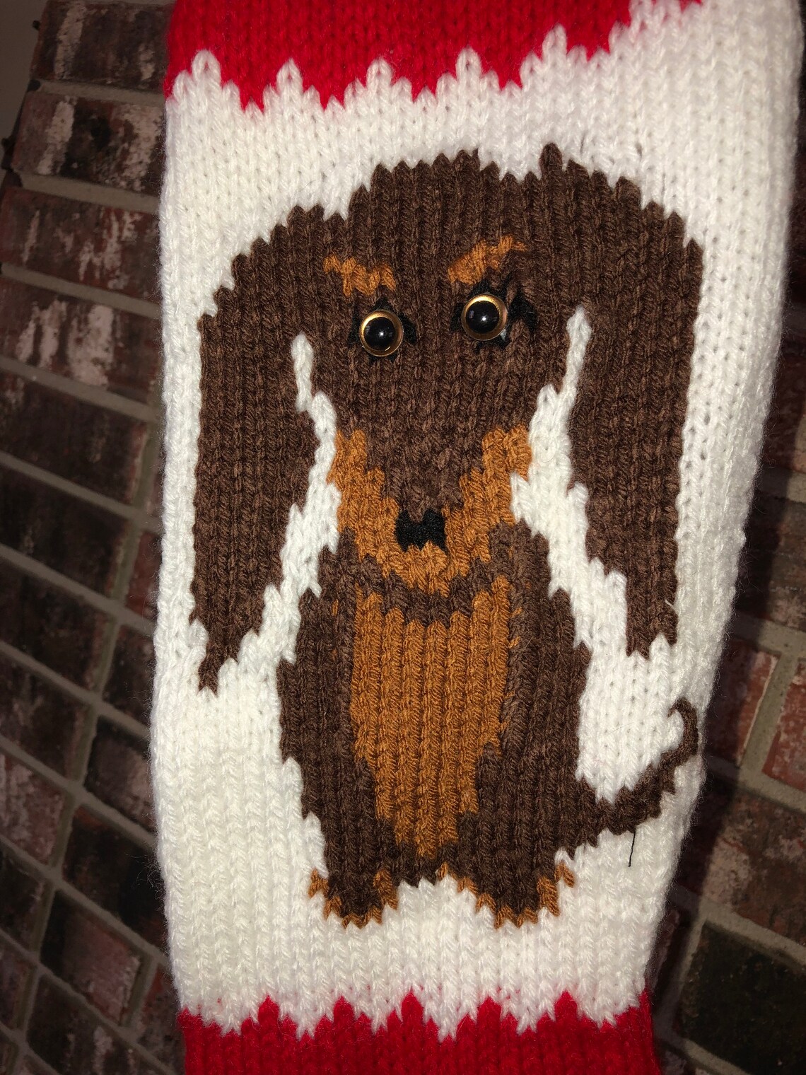 Dachshund Stocking DIGITAL PATTERN ONLY - Etsy