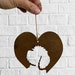 Cockapoo Heart Rustic Solid Steel Sculpture - Etsy UK