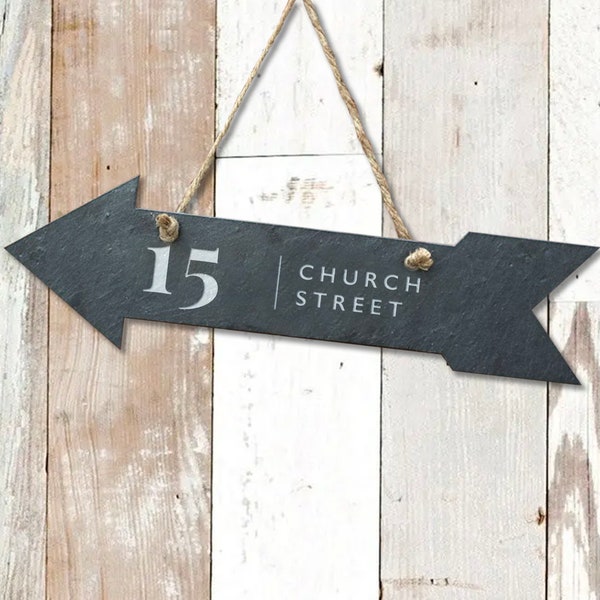 Wooden Arrow Sign - Etsy