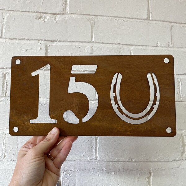 Horseshoe Number - Etsy