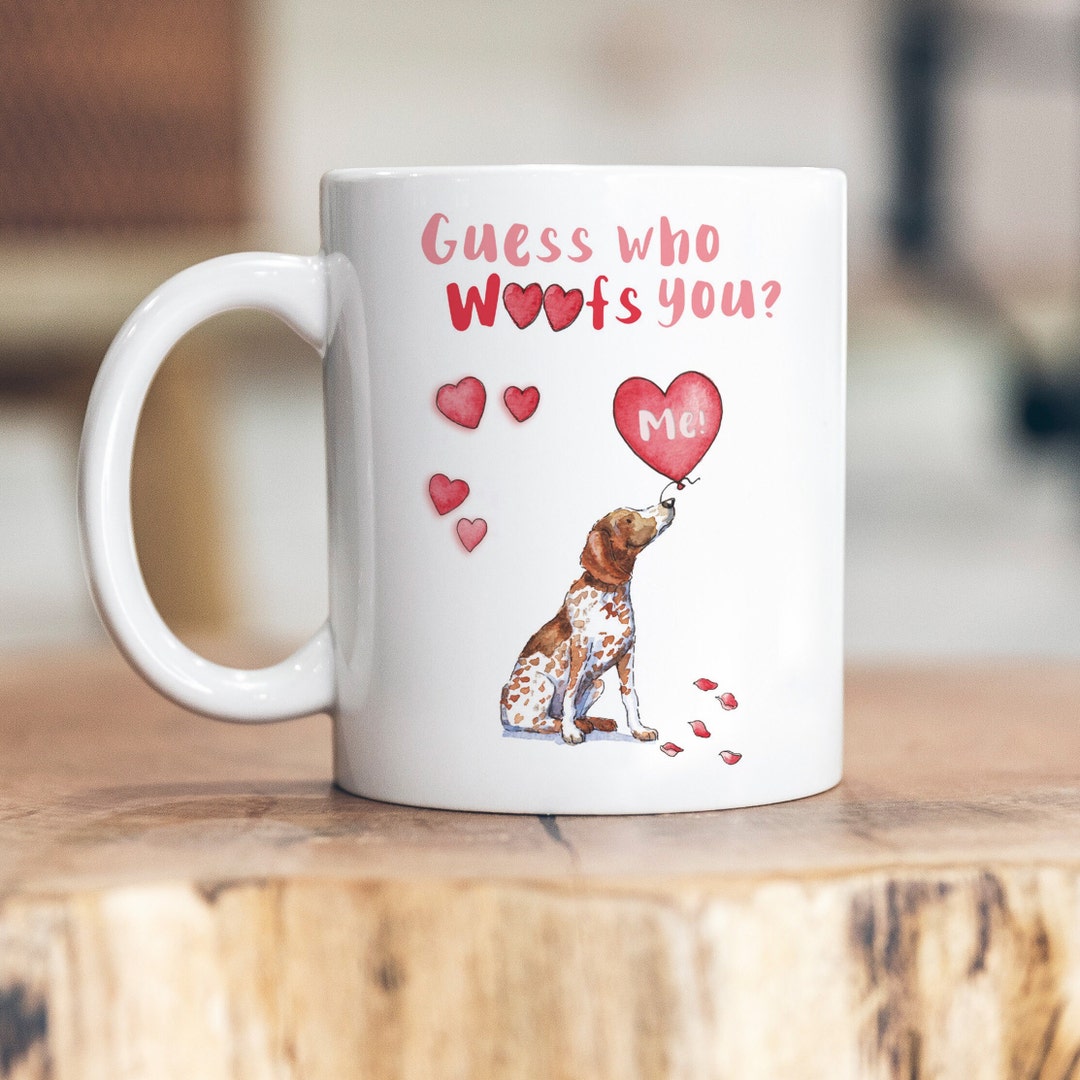 German Shorthaired Pointer Guess Who Woofs You Ceramic Mug - Etsy