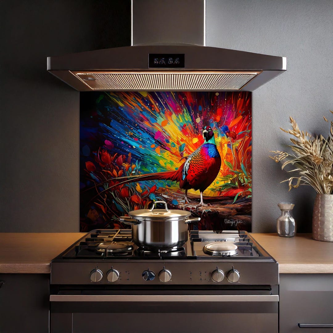 Norman and the Daffodils Art Splashback - Etsy
