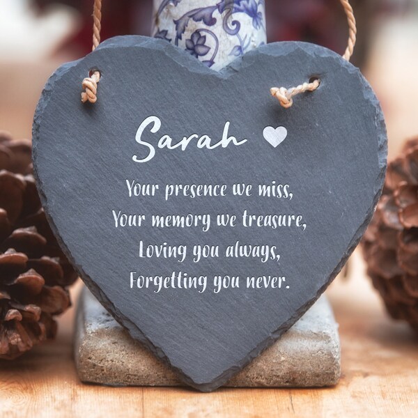Memorial Heart - Etsy