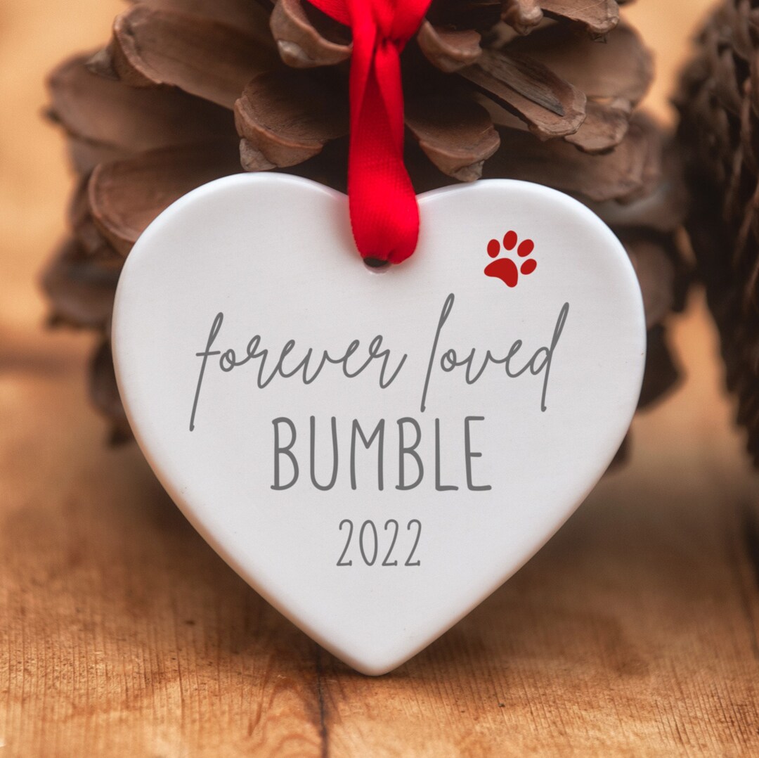 Forever Loved Ceramic Heart - Etsy
