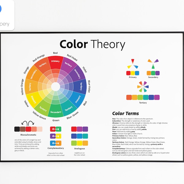 Wall Color Wheel - Etsy