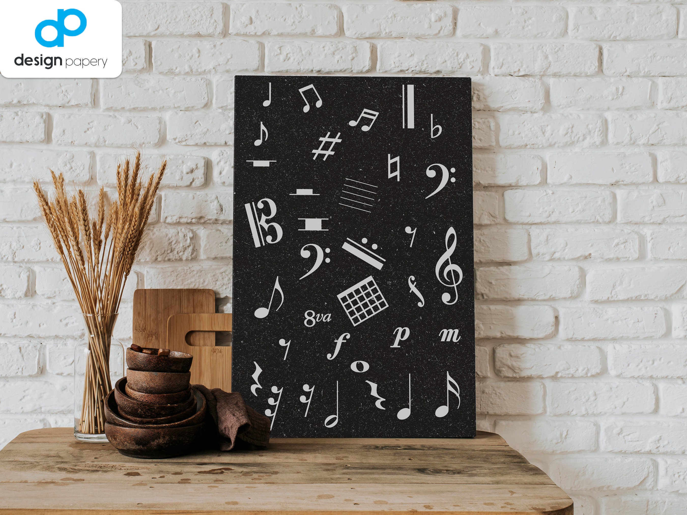 Music Symbols, Musical Symbols, Music Chart, Piano Symbols, Music ...
