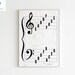Grand Staff Poster Treble and Bass Clef Poster Music Theory - Etsy