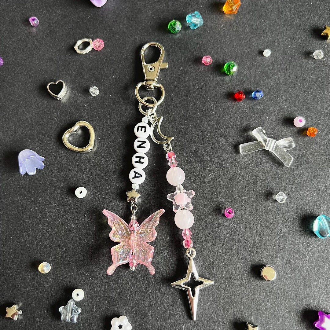 Enhypen Enha Kpop Bead Keychain / Keyring | Concert Tour Accessories ...