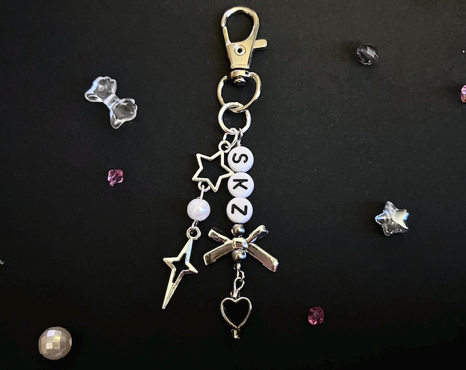 Stray Kids SKZ Stay Kpop Bead Keychain / Keyring | Concert Accessories ...