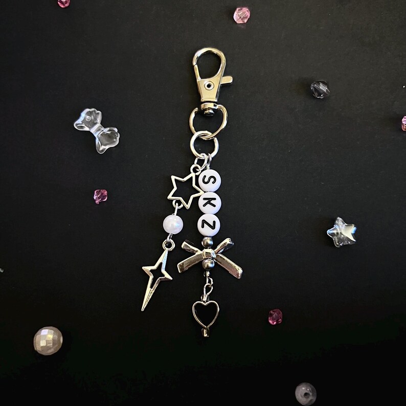 Stray Kids SKZ Stay Kpop Bead Keychain / Keyring | Concert Accessories ...