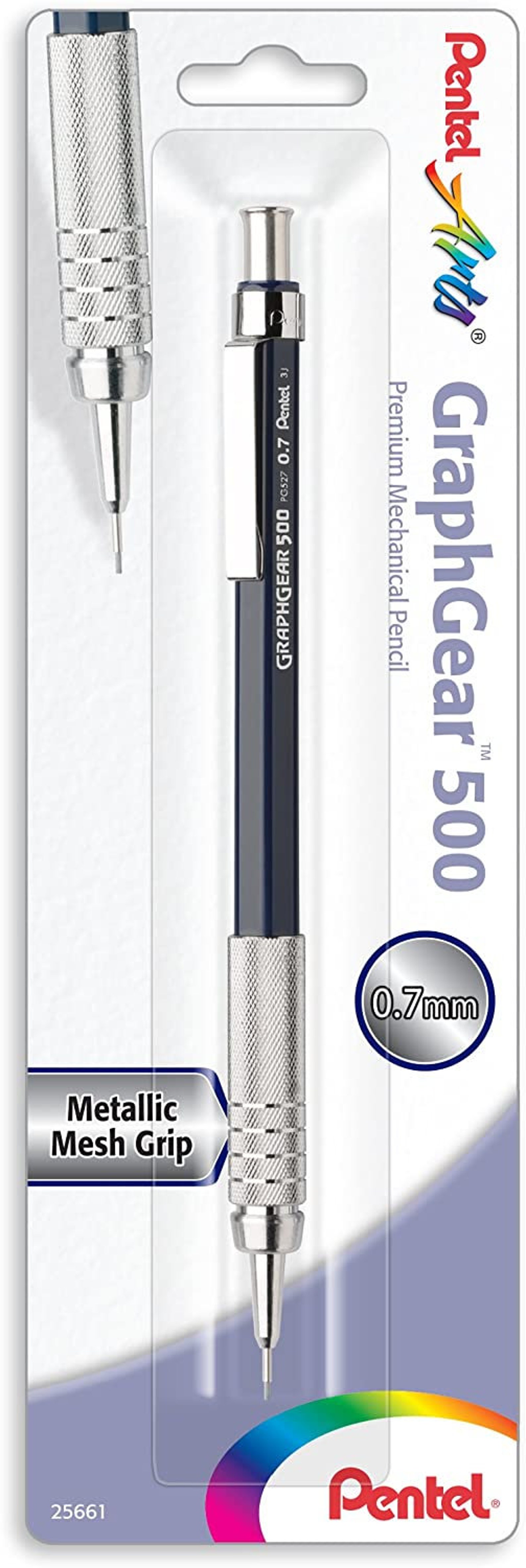 Pentel Arts Graphgear 500 Premium Drafting Pencil 0.7mm Blue | Etsy