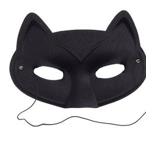 Darice Cat Eye Mask Costume Accessories, 7 X 6 Inches, Black - Etsy