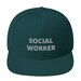 Social Worker Classic Snapback Hut Online Hut Store für Männer | Etsy