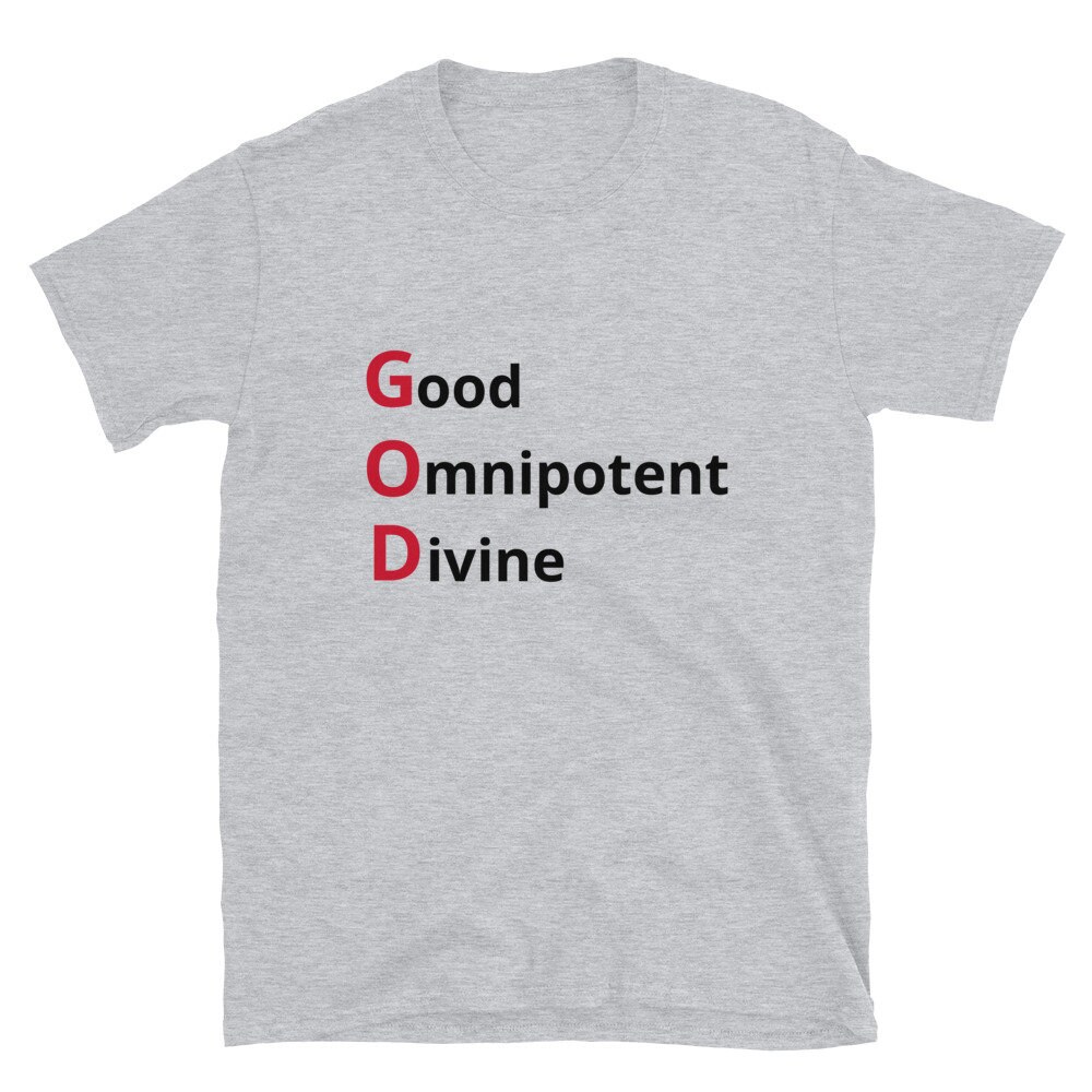 GOD Good Omnipotent Divine Spiritual Christian Religious - Etsy