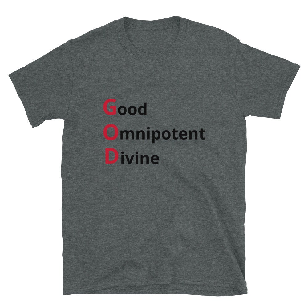 GOD Good Omnipotent Divine Spiritual Christian Religious - Etsy