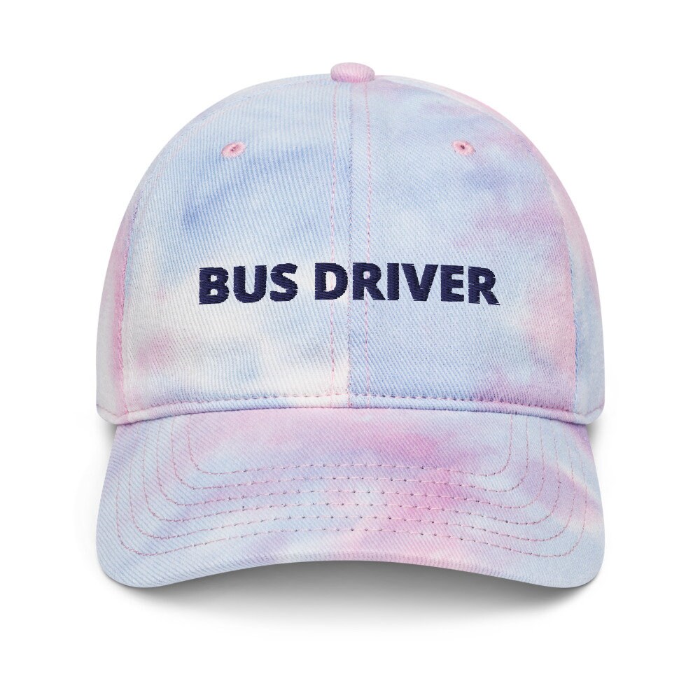 Bus Driver Tie Dye Hat Baseball Caps Vintage Hats and More Accessories ...