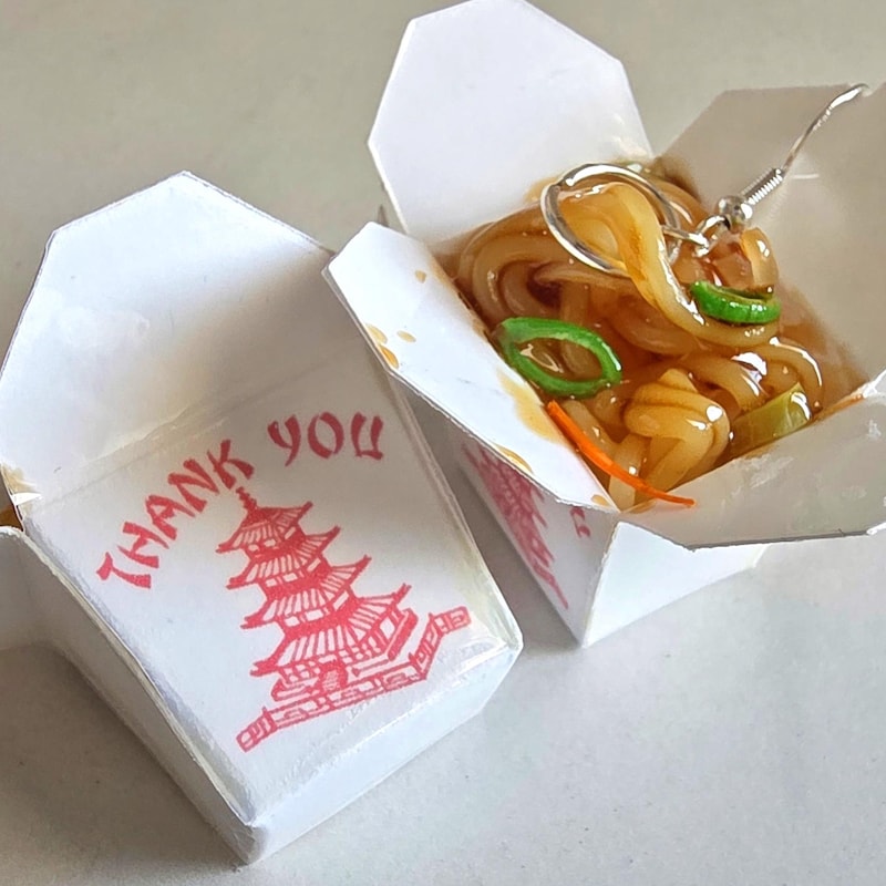 Fun Earrings Asian - Etsy