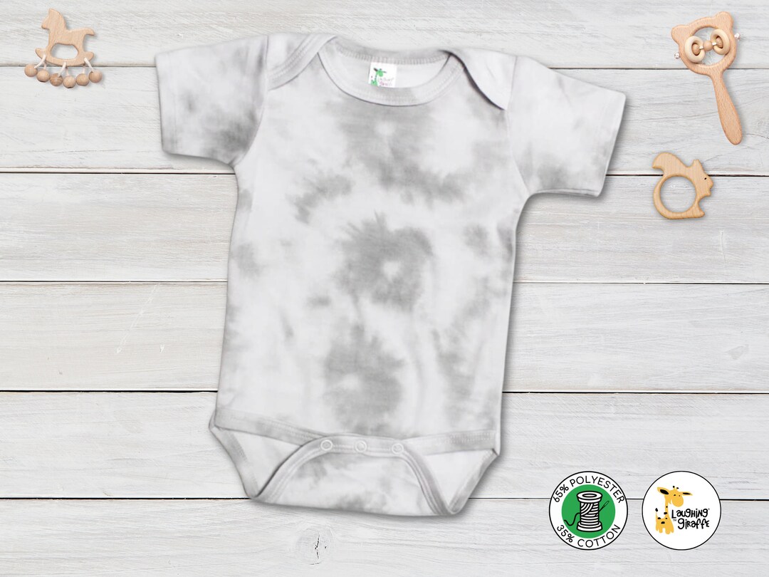 Baby One Piece Tie Dye Smoke Personalize Custom Embroidery Screen ...