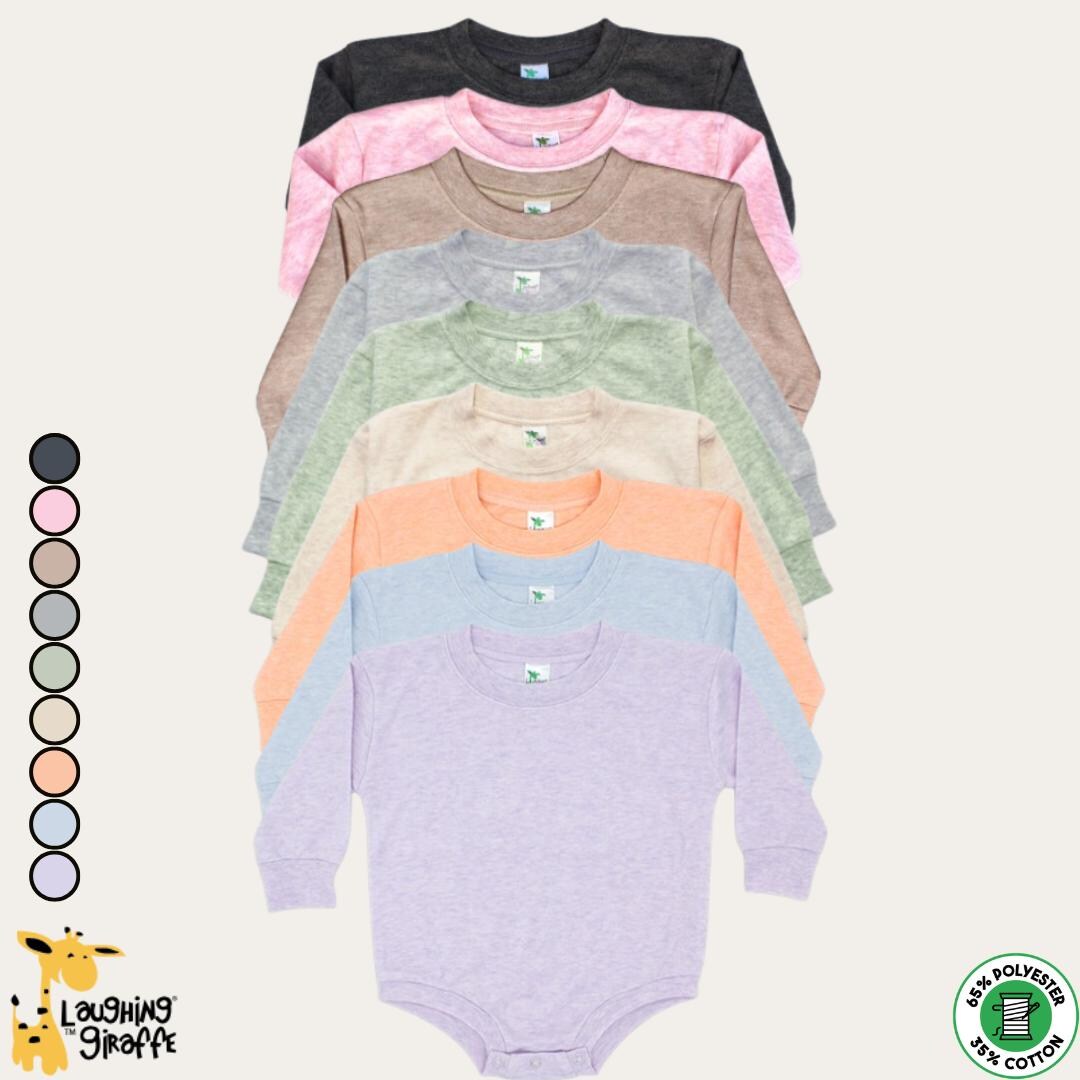 6-pack Luxe Luxe Baby Bubble Romper — Polyester Cotton Blend - Etsy