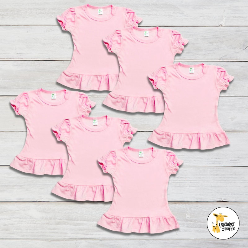 Girls Ruffle Shirt - Etsy