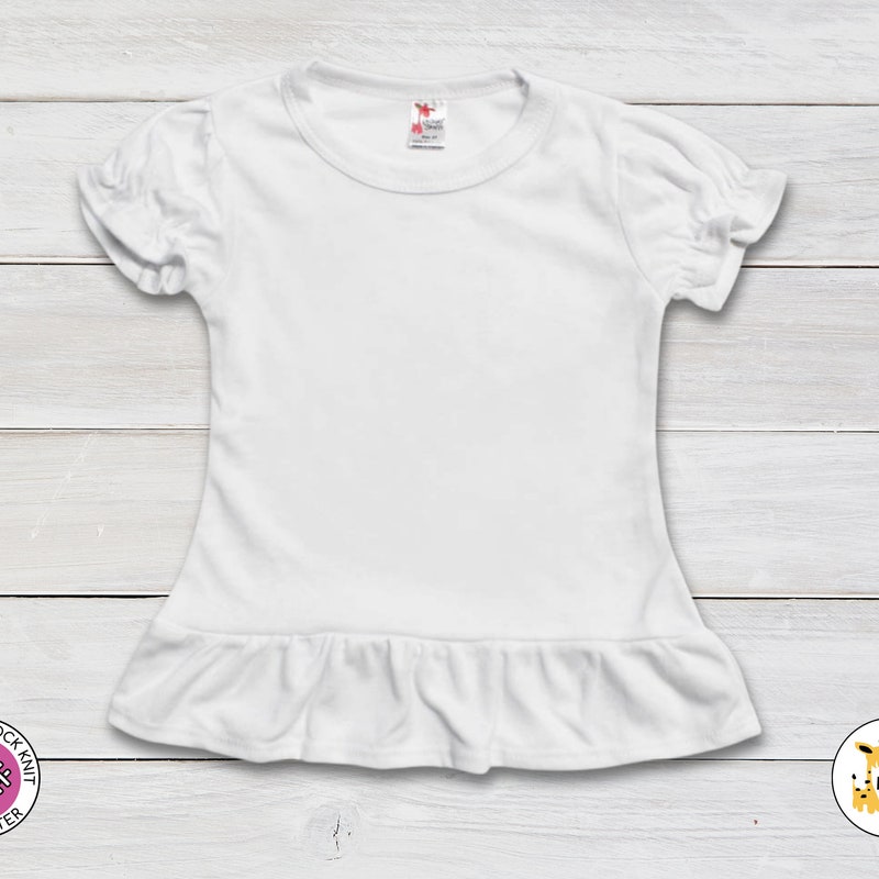 Girls Ruffle Shirt - Etsy