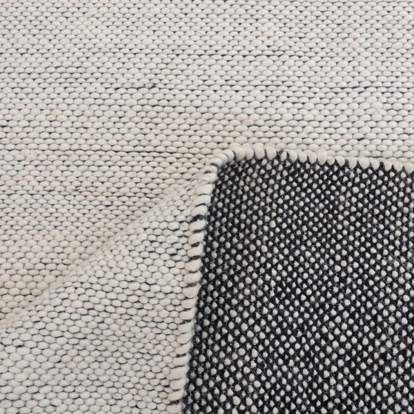 White Wool Rug - Etsy