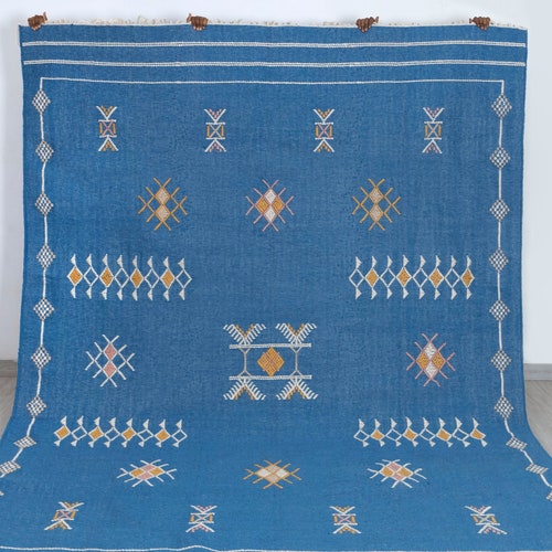 Scandinavian Nordic Decor Bohemian Inspired Rug Hand Woven - Etsy