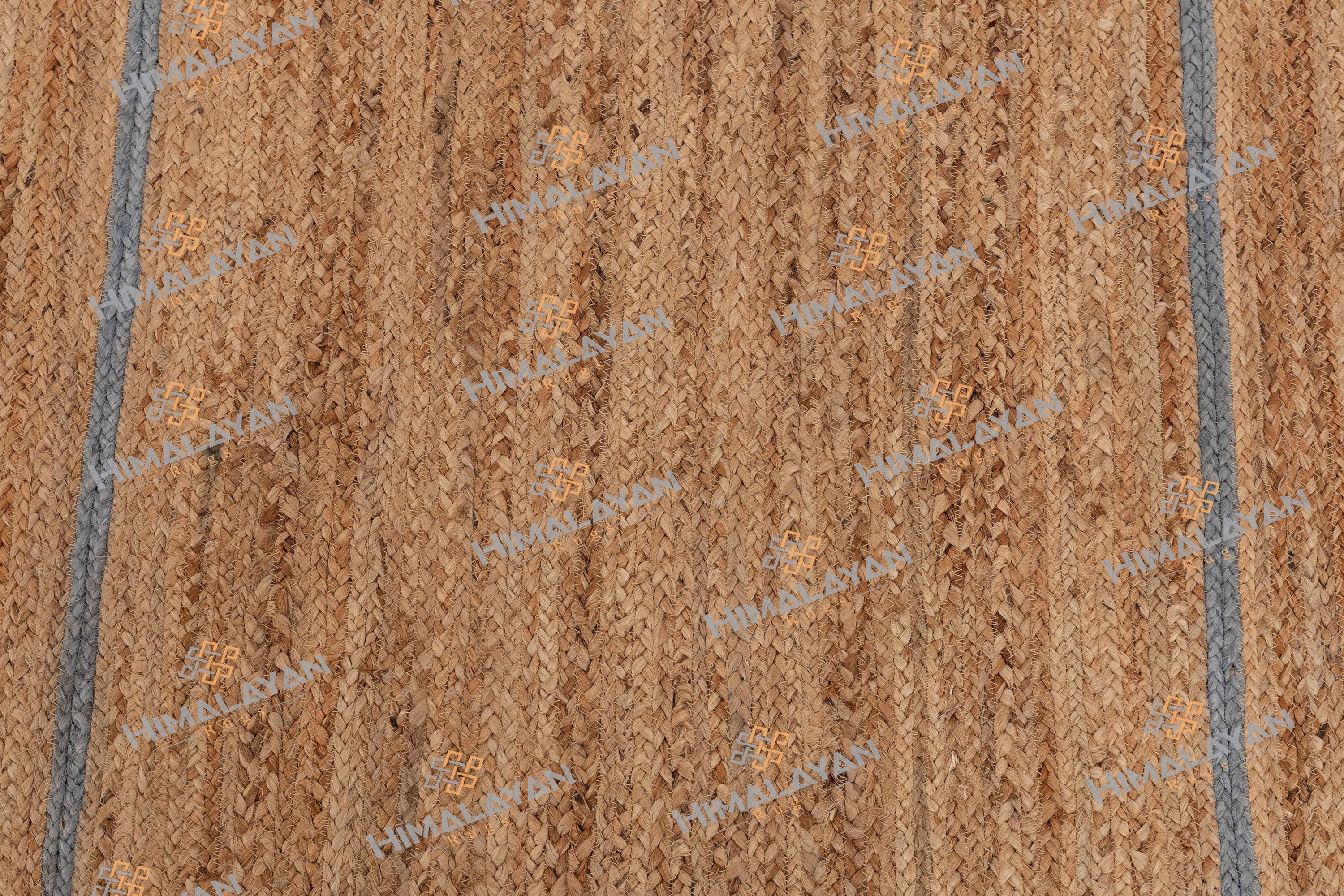 Grey Jute Scalloped Handmade Rug Customize in Any Size and - Etsy