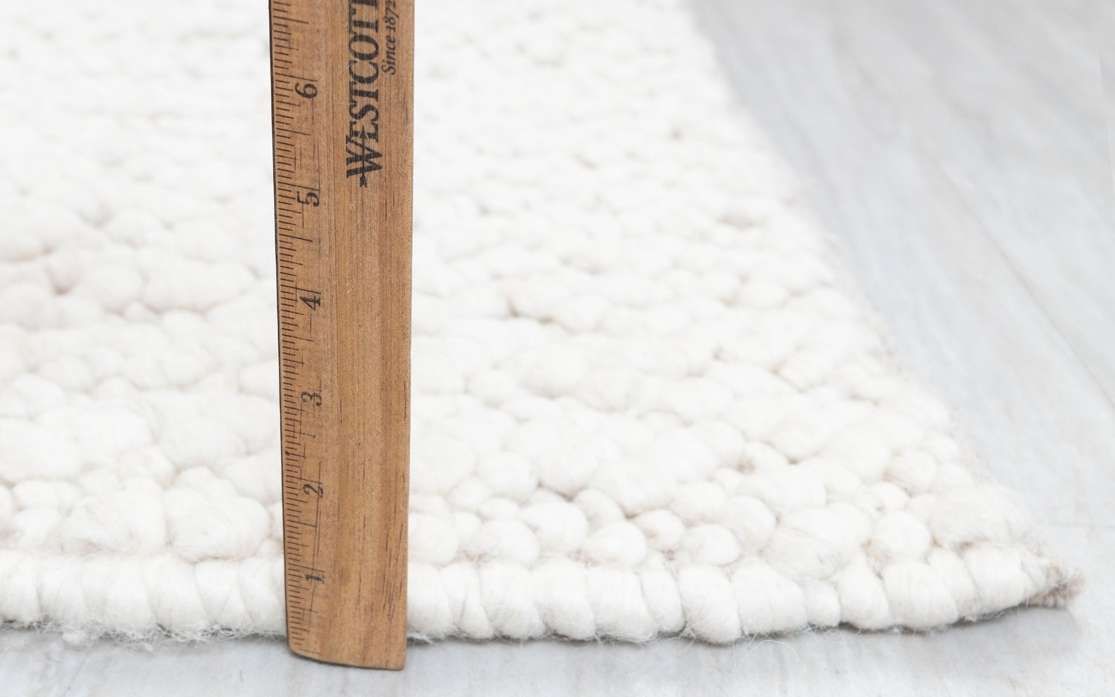 Ivory Cream Chunky Wool Felted High Quality Nordic - Etsy