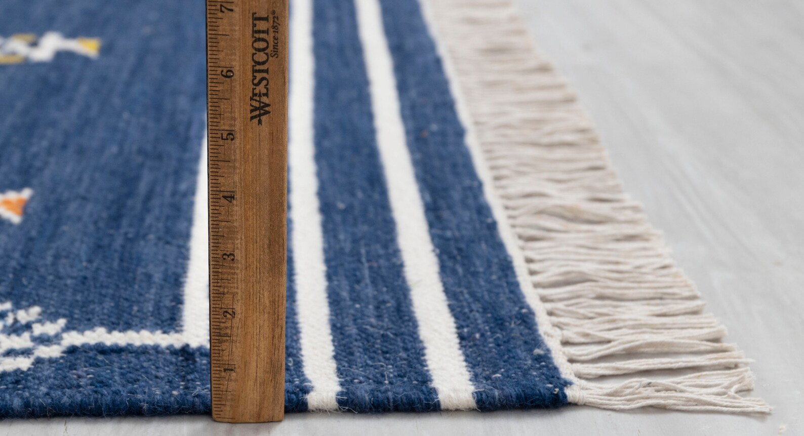 Blue Bohemian Boho Moroccan Rug Hand Woven Bohemian Decor - Etsy
