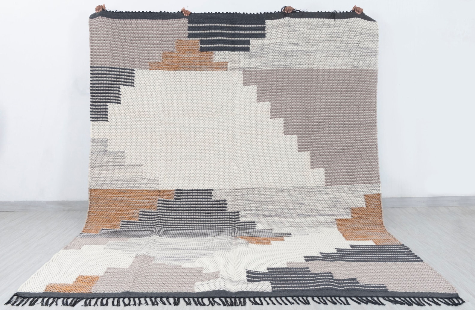 Scandinavian Nordic Decor Bohemian Inspired Rug Hand Woven - Etsy