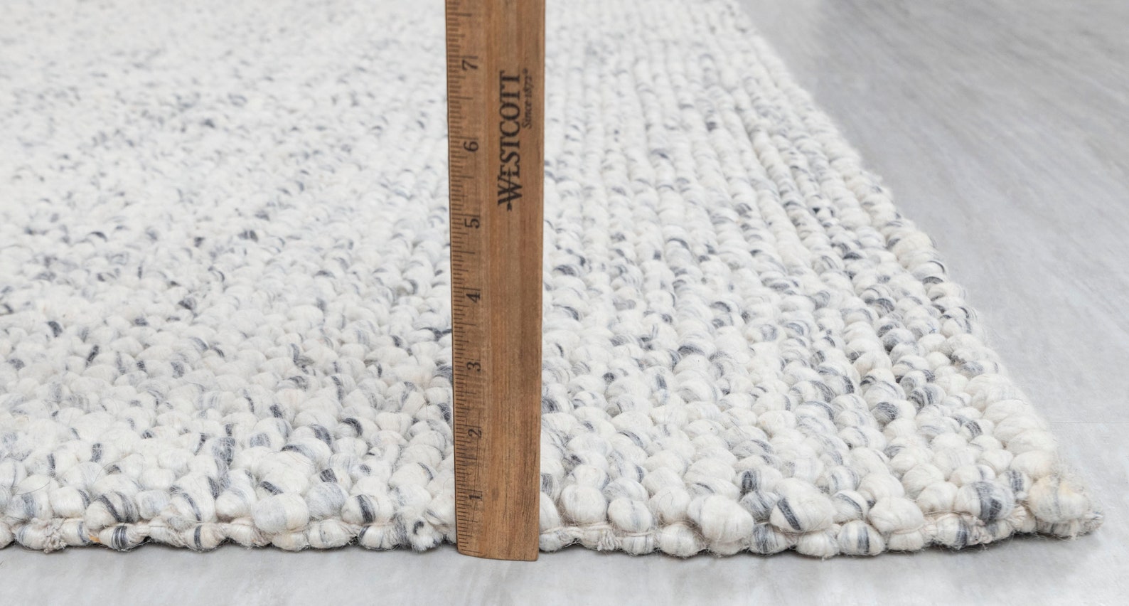 Chunky Felted Soft Wool Rug Ivory Grey Charcoal High Quality - Etsy