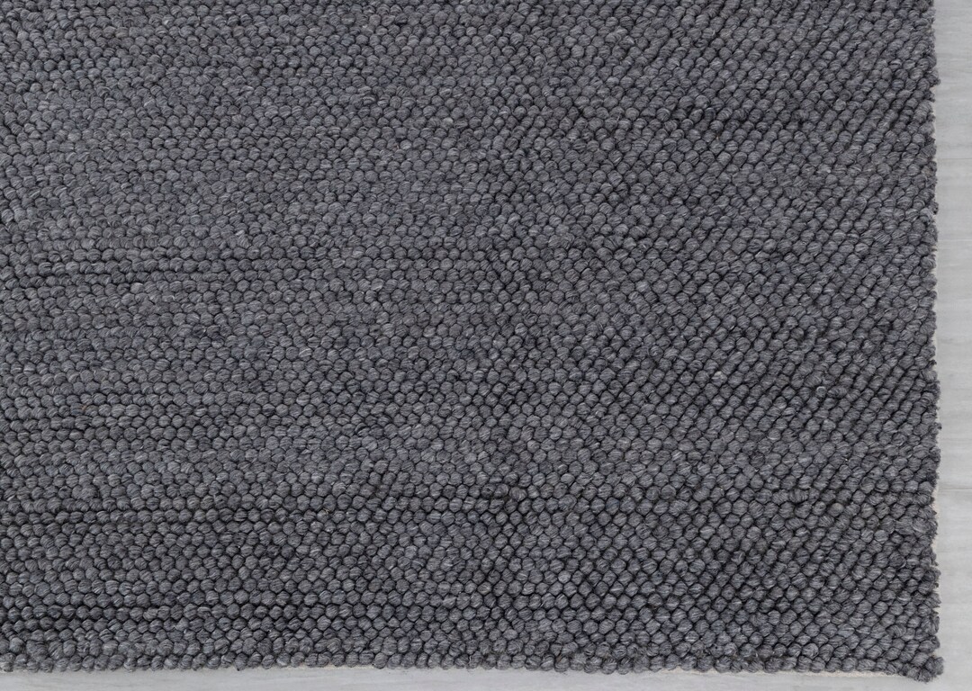 Charcoal Grey High Quality Chunky Wool Felted Nordic Scandinavian ...