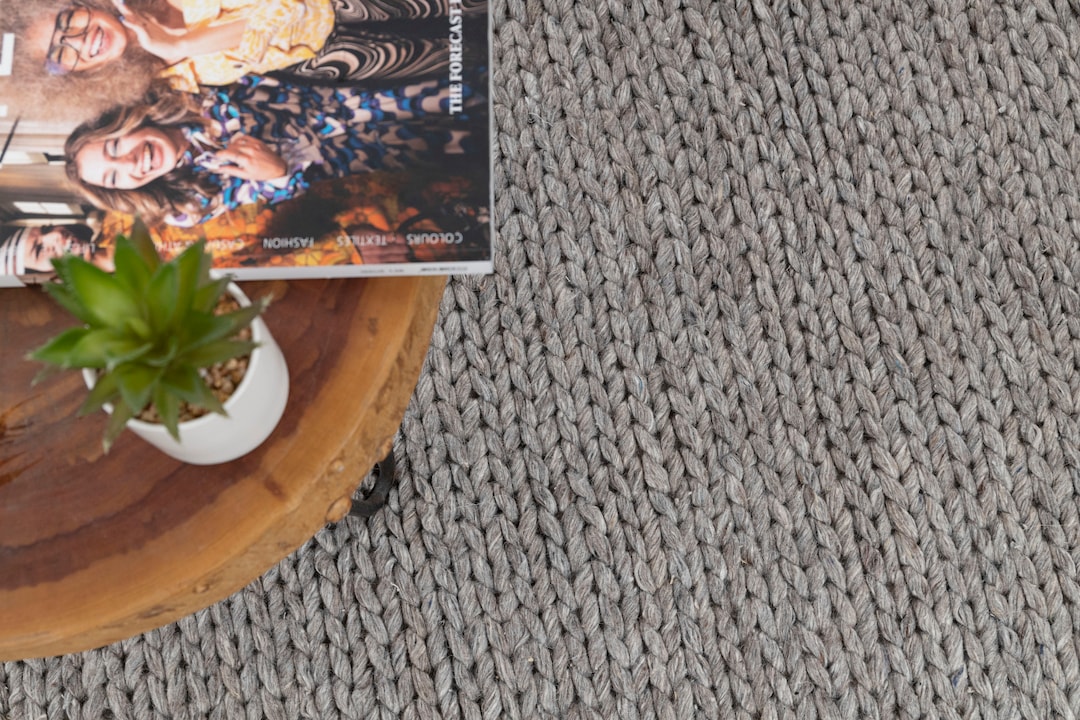 Smoke Grey Felt Wool Scandinavian High Quality Chunky Wool Felted Hand ...